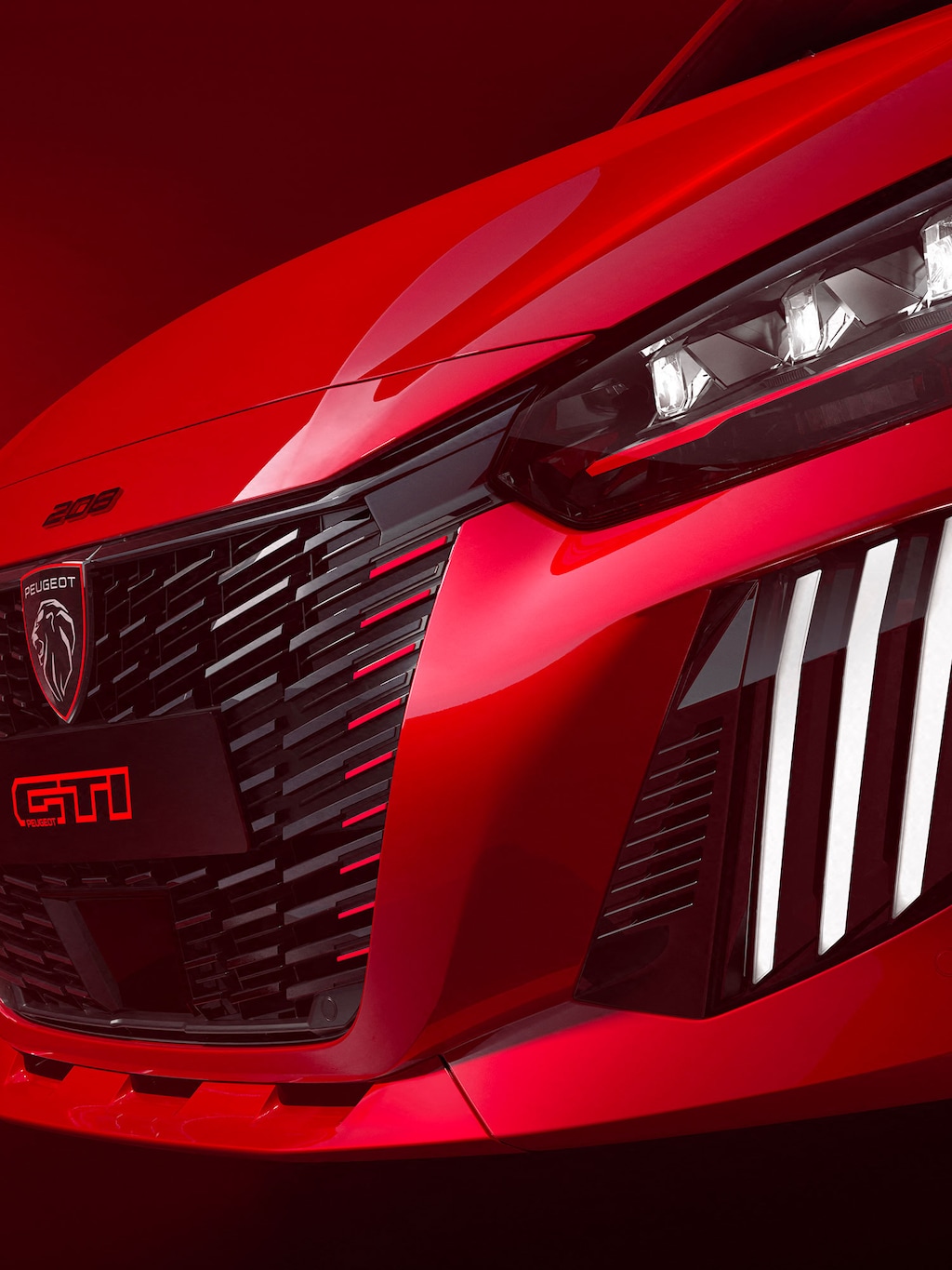 PEUGEOT E-208 GTi | Voiture Électrique au design sportif 2025