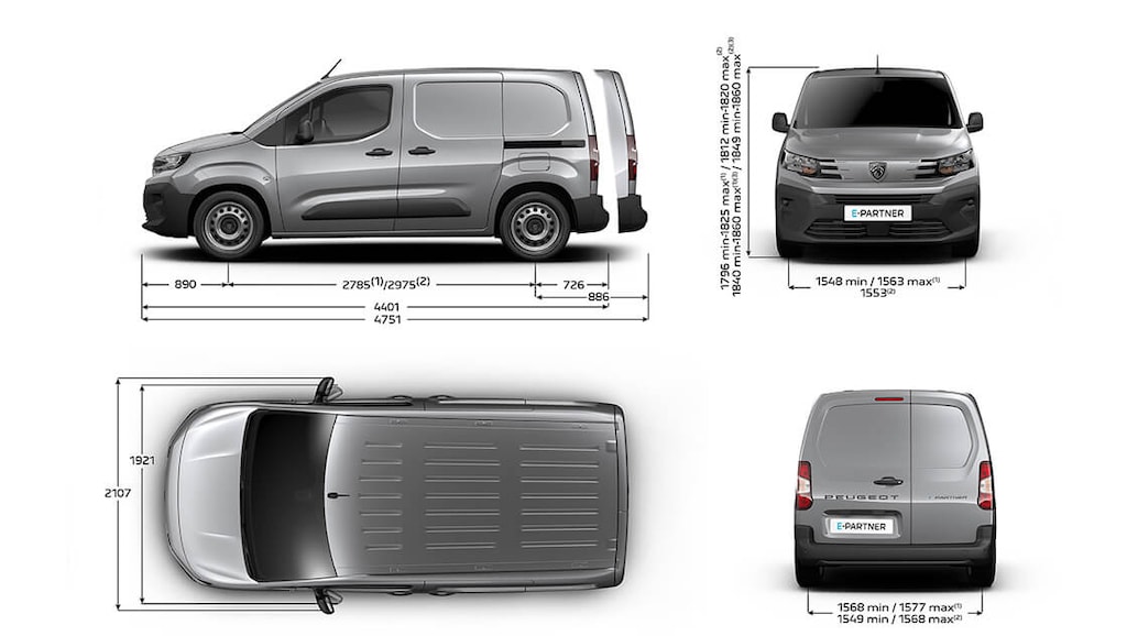 PEUGEOT PARTNER ⇒ Fourgon utilitaire